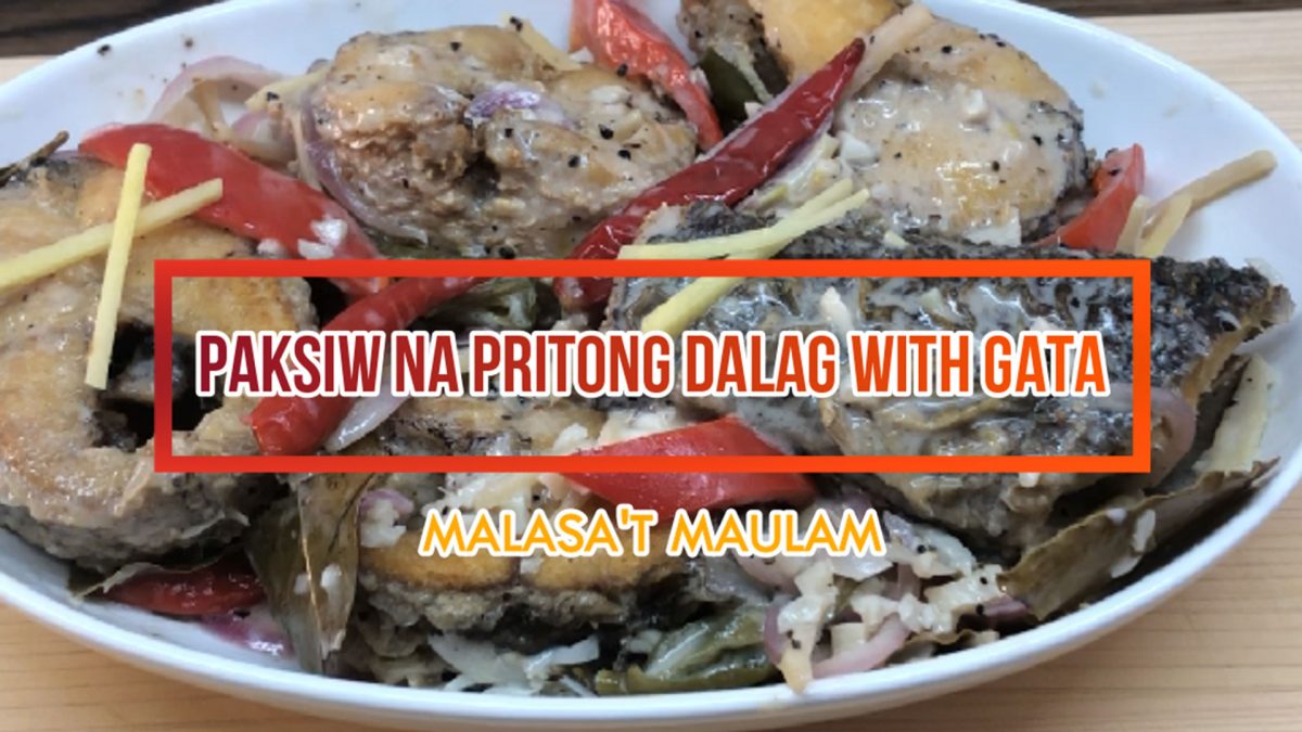 Paksiw Fried Dalag with Gata - Akabane Bussan