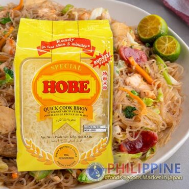 Hobe Quick Cook Bihon Pancit 227g - Akabane Bussan