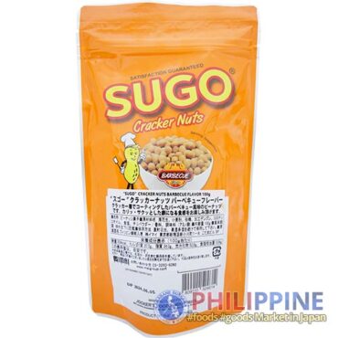 Sugo Cracker Nuts BBQ 100g - Akabane Bussan