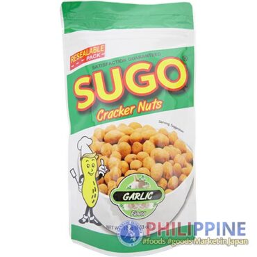 Sugo Cracker Nuts Garlic 100g - Akabane Bussan