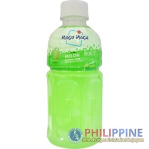 Mogu Mogu Melon with Nata de Coco 320ml - Akabane Bussan