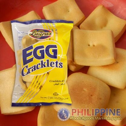 Laura's Egg Cracklets 150g - Akabane Bussan