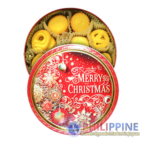 GPR Christmas Classic Butter Cookies 340g - Akabane Bussan